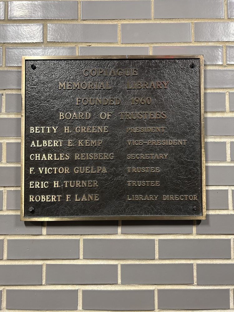 COPIAGUE MEMORIAL LIBRARY - Updated December 2025 - 50 Deauville Blvd ...