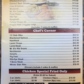 MR B’S SOUL FOOD - Updated November 2025 - 20 Photos & 24 Reviews ...