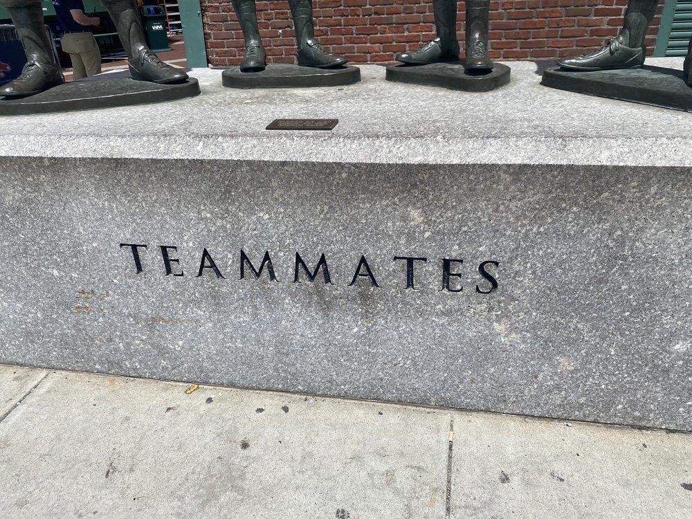 TEAMMATES STATUE - Updated September 2025 - 193 Ipswich St, Boston ...