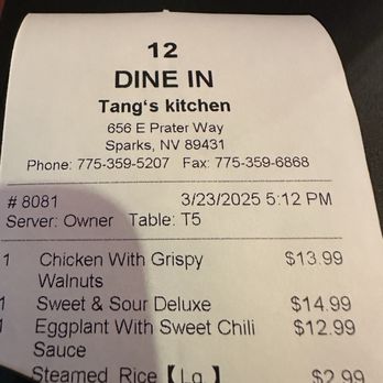 TANG’S KITCHEN - Updated December 2025 - 70 Photos & 30 Reviews - 656 E Prater Way, Sparks ...