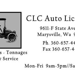 CLC AUTO LICENSING - 35 Reviews - 9611 State Ave, Marysville ...