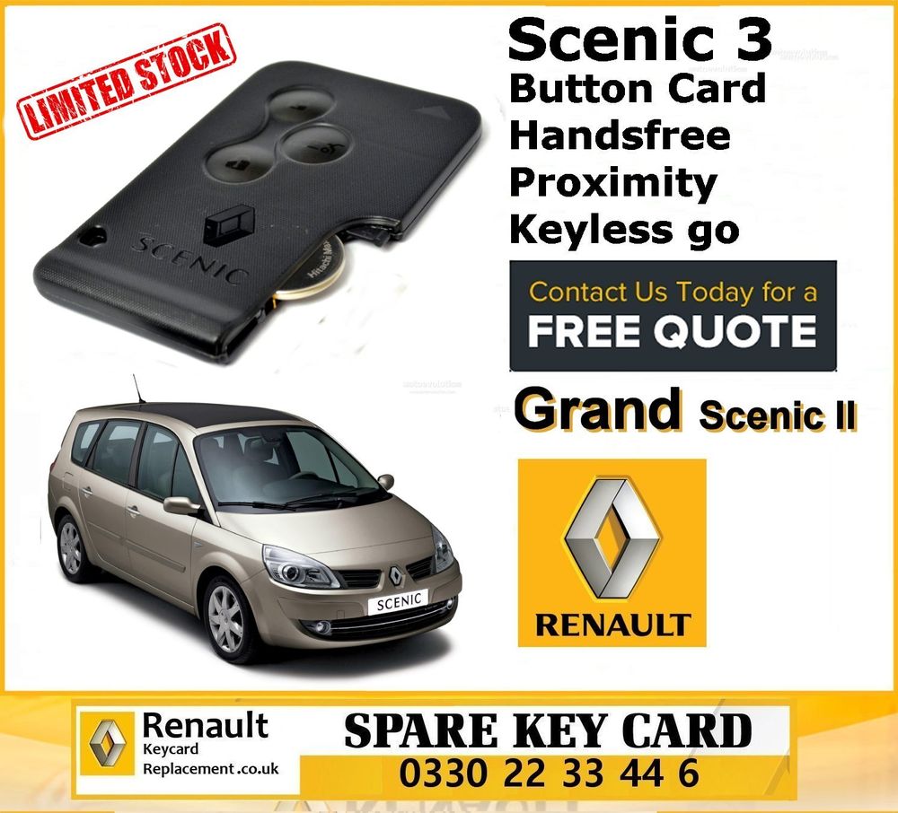 RENAULT KEYCARD REPLACEMENT - Updated December 2024 - 50 Oldham Rd ...