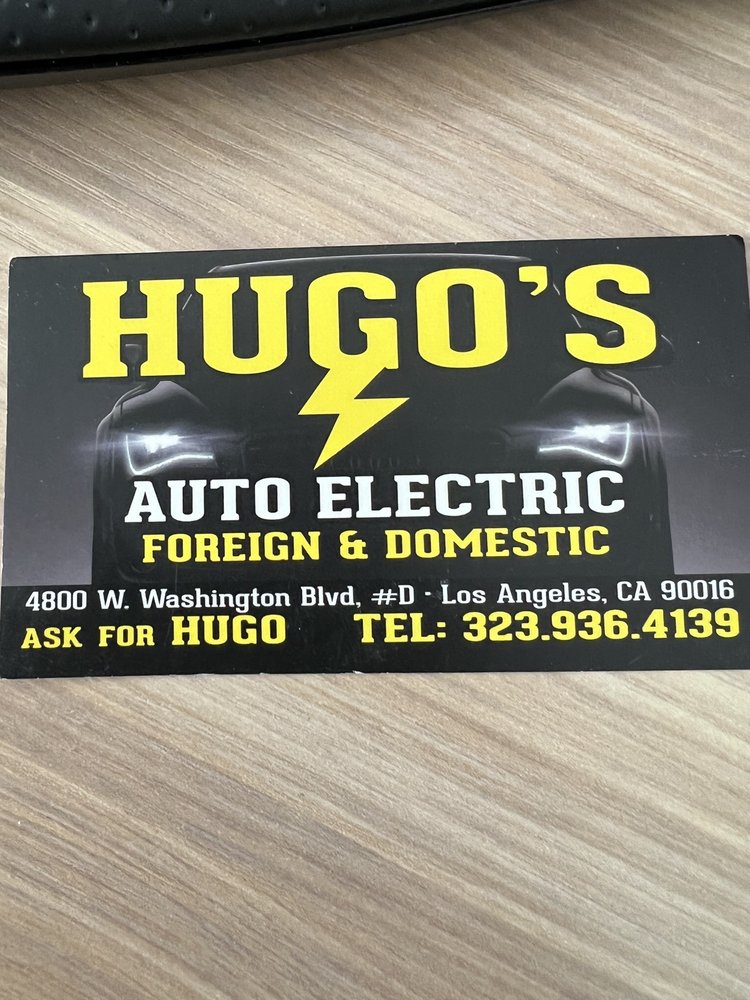 HUGO’S AUTO ELECTRIC - Updated December 2025 - 18 Photos & 167 Reviews ...