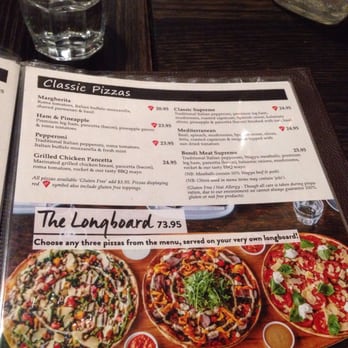 Bondi pizza menu store