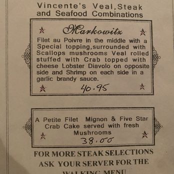 VINCENTE’S RESTAURANT - Updated October 2025 - 96 Photos & 127 Reviews ...