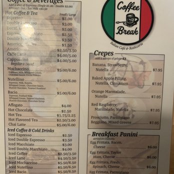 COFFEE BREAK - Updated August 2025 - 226 Photos & 119 Reviews - 71 Main ...