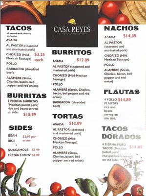 CASA REYES - 11800 State Route 40, Schaghticoke, New York - Mexican ...