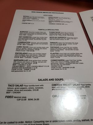 DOS PESOS MEXICAN RESTAURANT - 32 Photos & 83 Reviews - Belleville ...