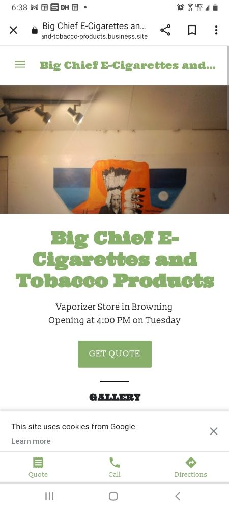 BIG CHIEF E CIGARETTES AND TOBACCO PRODUCTS - Updated December 2025 ...