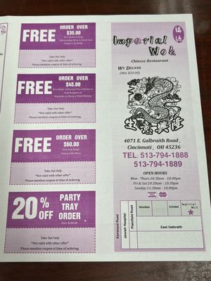 IMPERIAL WOK - Updated January 2026 - 35 Photos & 57 Reviews - 4071 E ...