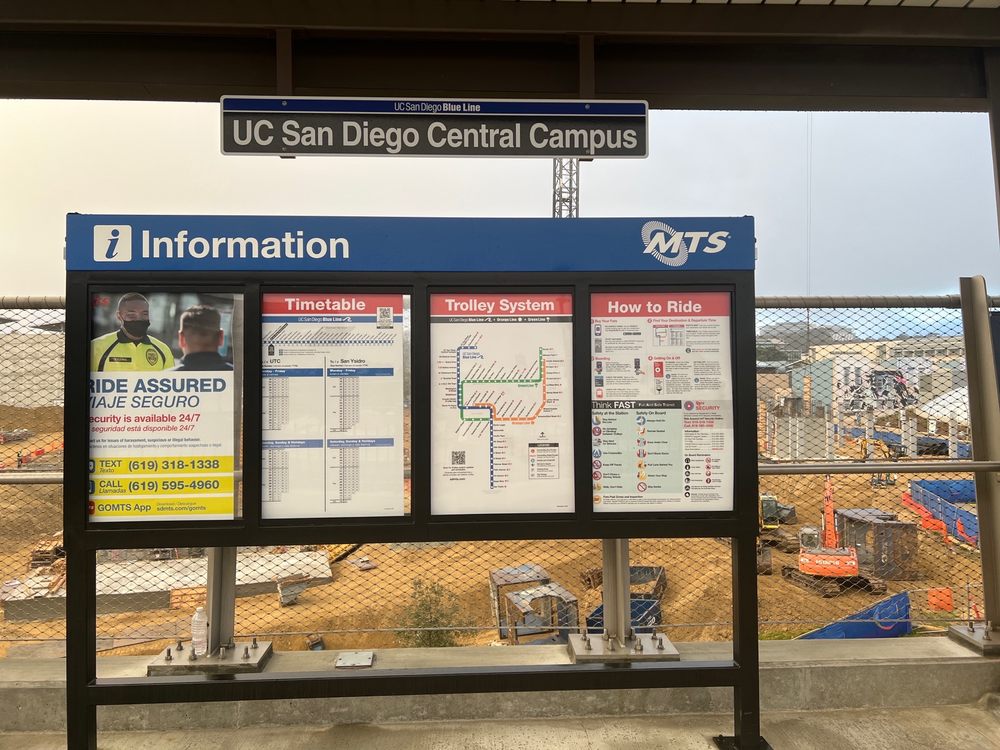 UCSD CENTRAL CAMPUS STATION - Updated February 2025 - San Diego ...