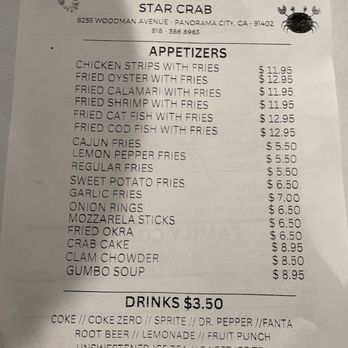 STAR CRAB - Updated February 2025 - 64 Photos & 100 Reviews - 8255 ...