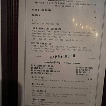 THE ESQUIRE TAVERN - Updated February 2025 - 3090 Photos & 3431 Reviews ...