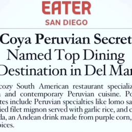 COYA PERUVIAN SECRET - Updated January 2026 - 1514 Photos & 786 Reviews ...