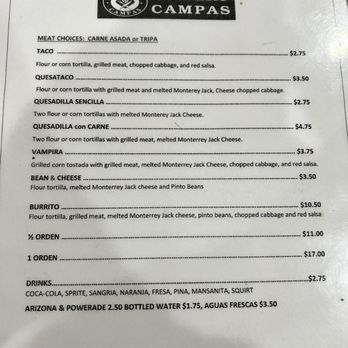 ASADERO CAMPAS - Updated December 2025 - 21 Photos & 16 Reviews - 725 E ...