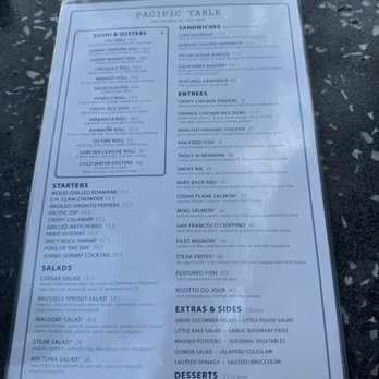 PACIFIC TABLE - Updated March 2025 - 623 Photos & 408 Reviews - 5238 N ...