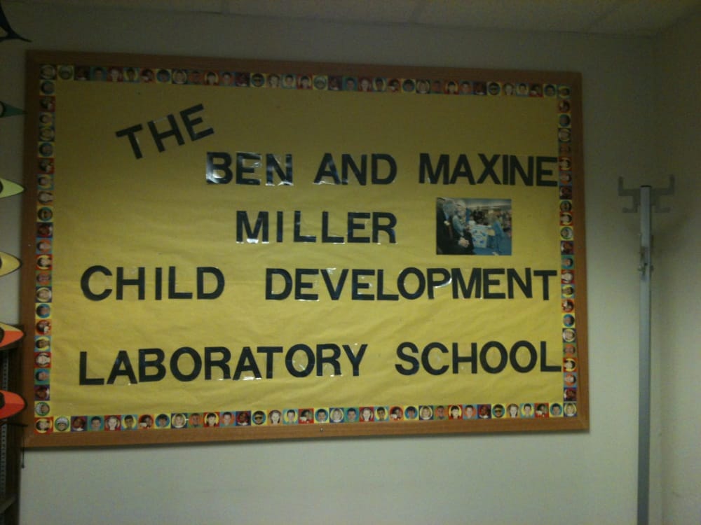 BEN AND MAXINE MILLER CHILD DEVELOPMENT LABORATORY SCHOOL | 1200 W ...