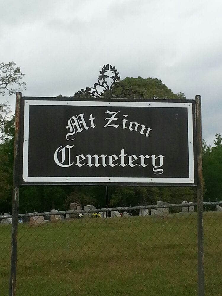 MT. ZION CEMETERY ASS’N. - Old Athens Rd, Minden, Louisiana - Funeral ...