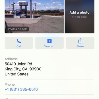 CHEVRON GAS STATION - Updated January 2026 - 50410 Jolon Rd, King City ...