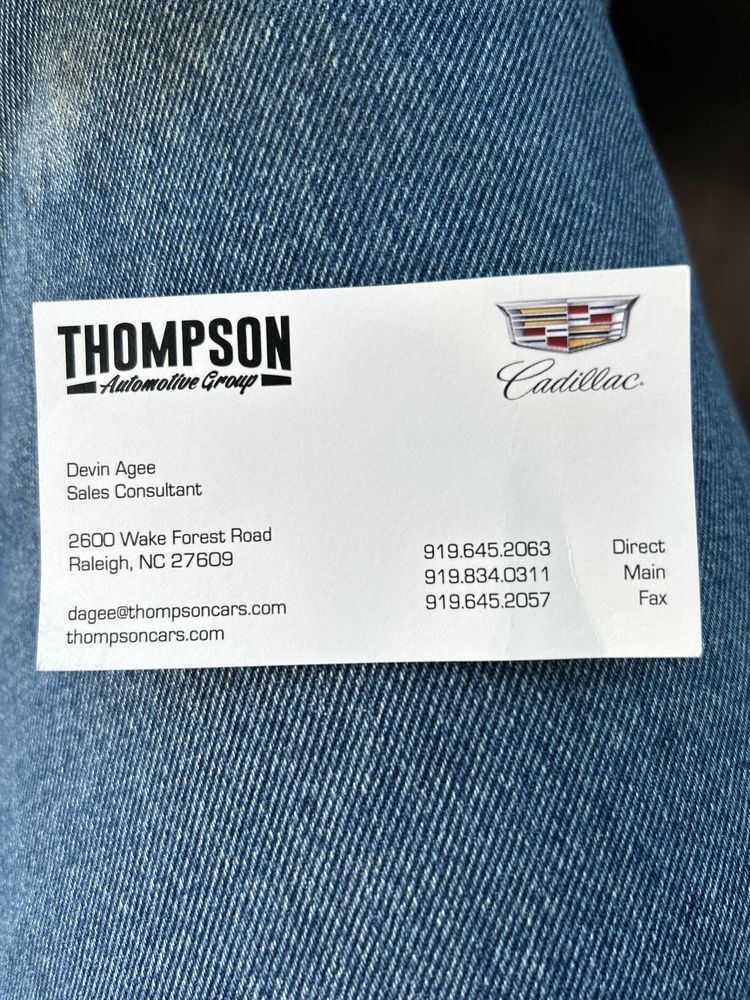 THOMPSON CADILLAC - Updated November 2025 - 2600 Wake Forest Rd ...