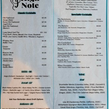 HIGH NOTE - Updated December 2025 - 20 Photos - 1500 Charlotte Ave ...