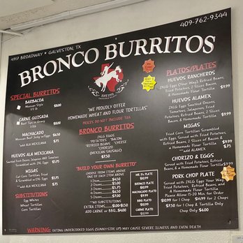 BRONCO BURRITOS - Updated June 2024 - 226 Photos & 315 Reviews - 4917 ...