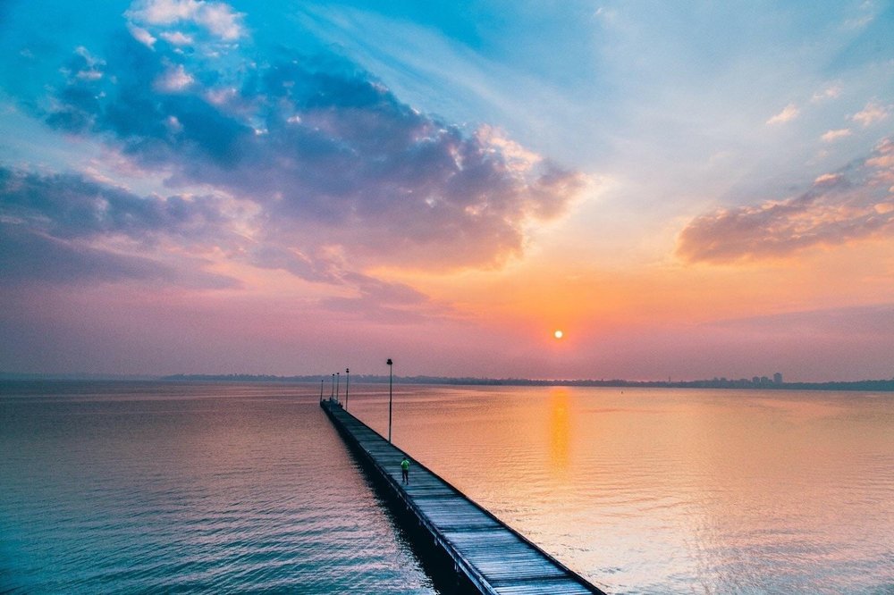 COMO BEACH JETTY - Preston St, South Perth Western Australia, Australia ...