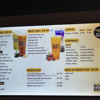 BOBA BEE - Updated August 2025 - 256 Photos & 128 Reviews - 6537 E ...