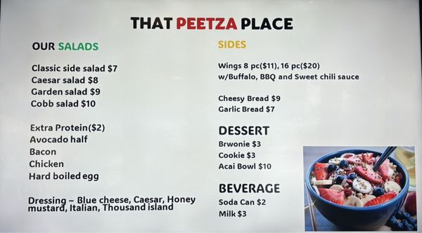 THAT PEETZA PLACE - Updated April 2025 - 25 Photos & 20 Reviews - 52 ...