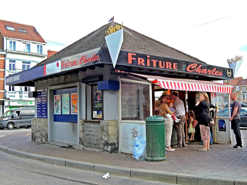 FRITURE CHARLES - Place de Stockel, Bruxelles, Vlaams-Brabant, Belgium ...