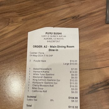FUYU SUSHI - Updated November 2024 - 113 Photos & 55 Reviews - 16911 E ...