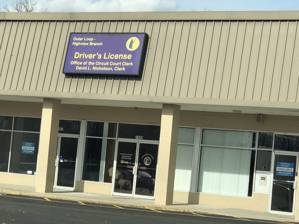 DRIVER’S LICENSE BRANCH OUTER LOOP-HIGHVIEW BRANCH - Updated January ...