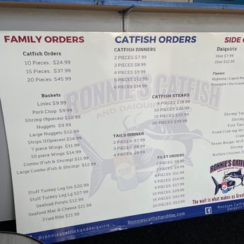 RONNIES CATFISH DAQUIRI TO GO - Updated January 2025 - 58 Photos & 64 ...