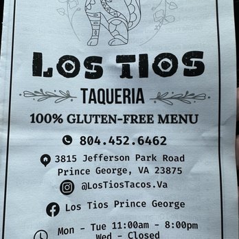 LOS TIOS - Updated March 2025 - 62 Photos & 36 Reviews - 3815 Jefferson Park Rd, Prince George ...