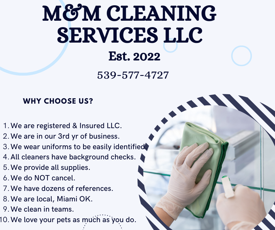 M&M CLEANING SERVICES LLC - Updated March 2025 - 2210 Holly Ln, Miami ...