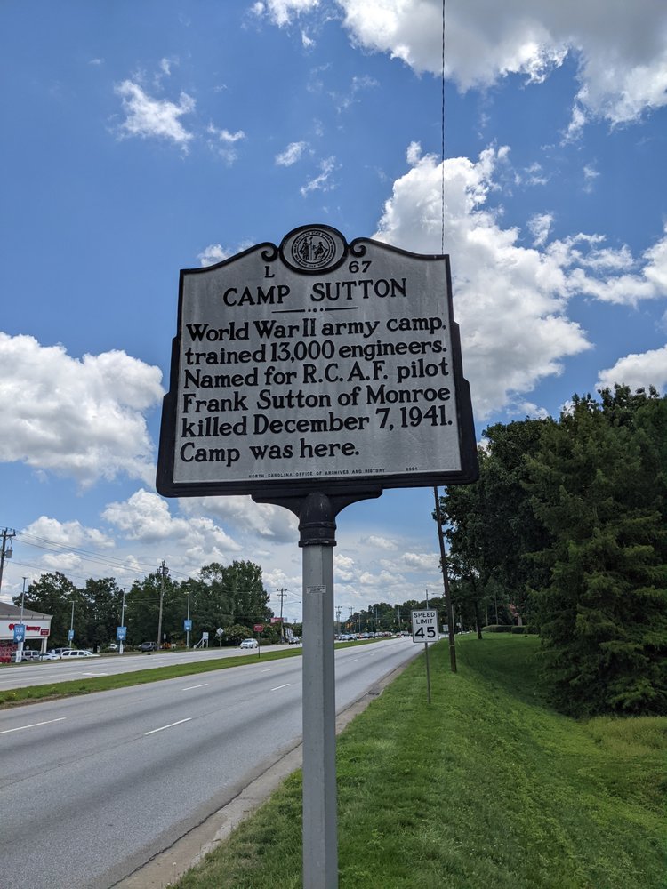 CAMP SUTTON HISTORICAL MARKER - Updated August 2025 - 4725 US-601 ...