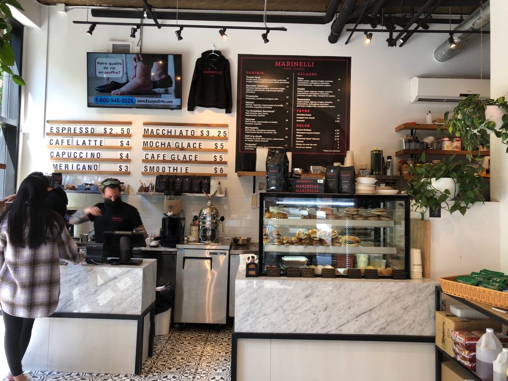 MARINELLI - Updated July 2024 - 31 Rue Queen, Montréal, Quebec - Cafes ...