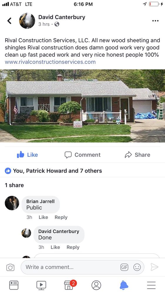 RIVAL CONSTRUCTION SERVICES - Updated July 2025 - 21 Photos - Riverview, Michigan - Roofing ...