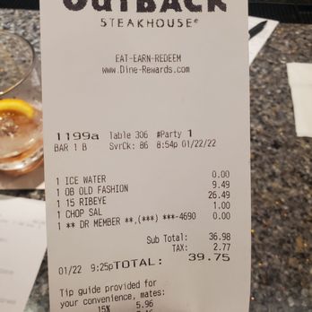 OUTBACK STEAKHOUSE - Updated 05/2025 - 128 Photos & 146 Reviews - 11308 ...