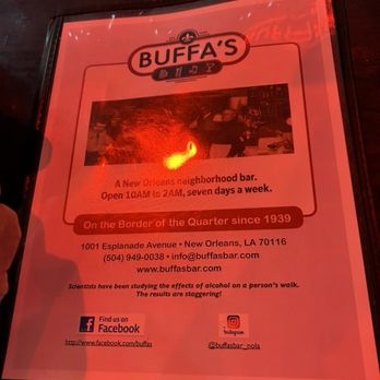 BUFFA’S BAR & RESTAURANT - Updated May 2025 - 519 Photos & 555 Reviews ...
