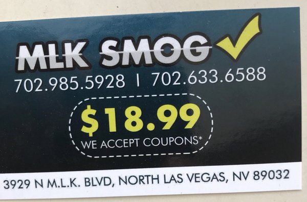 MLK SMOG CHECK - Updated October 2025 - 21 Reviews - 3929 N Martin ...