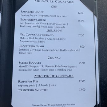 95th Floor Signature Room Menu | Floor Roma