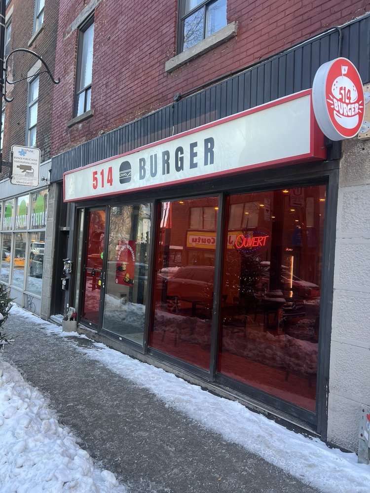 514 BURGER - Updated April 2026 - 3766 Boulevard Saint-Laurent ...