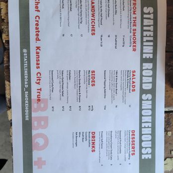 STATELINE ROAD SMOKEHOUSE - Updated July 2025 - 376 Photos & 228 ...