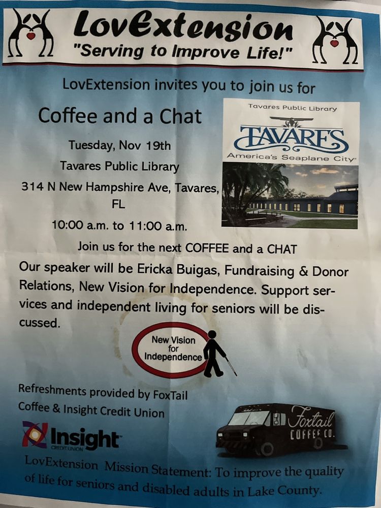 TAVARES LIBRARY - Updated December 2025 - 12 Photos - 314 N New ...