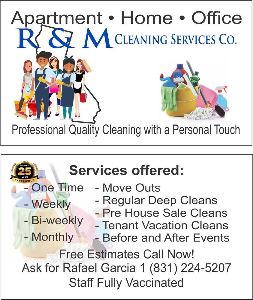 R&M CLEANING SERVICES - Marina, California - Home Cleaning - Phone Number - Yelp