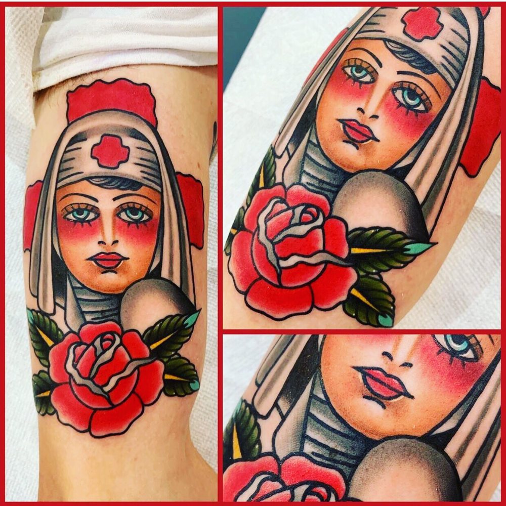 Traditional Nun Tattoo