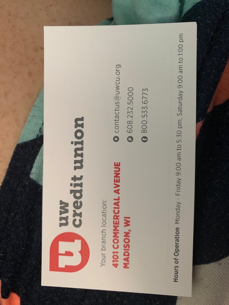 UW CREDIT UNION - Updated December 2025 - 10 Reviews - 4101 Commercial ...