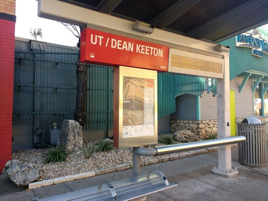 CAPMETRO - UT / DEAN KEETON SB - 2610 Guadalupe St, Austin, Texas - Bus ...