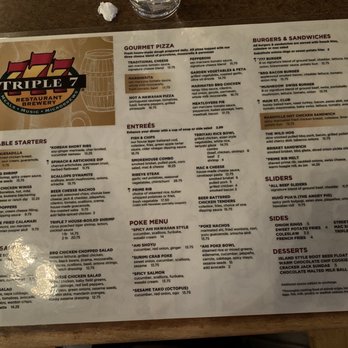 TRIPLE 7 RESTAURANT AND MICROBREWERY - Updated July 2024 - 1141 Photos ...